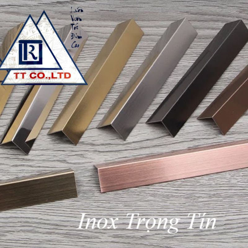 #Thanh V - U - T Inox Màu Chất Lượng - Inox Trọng Tín